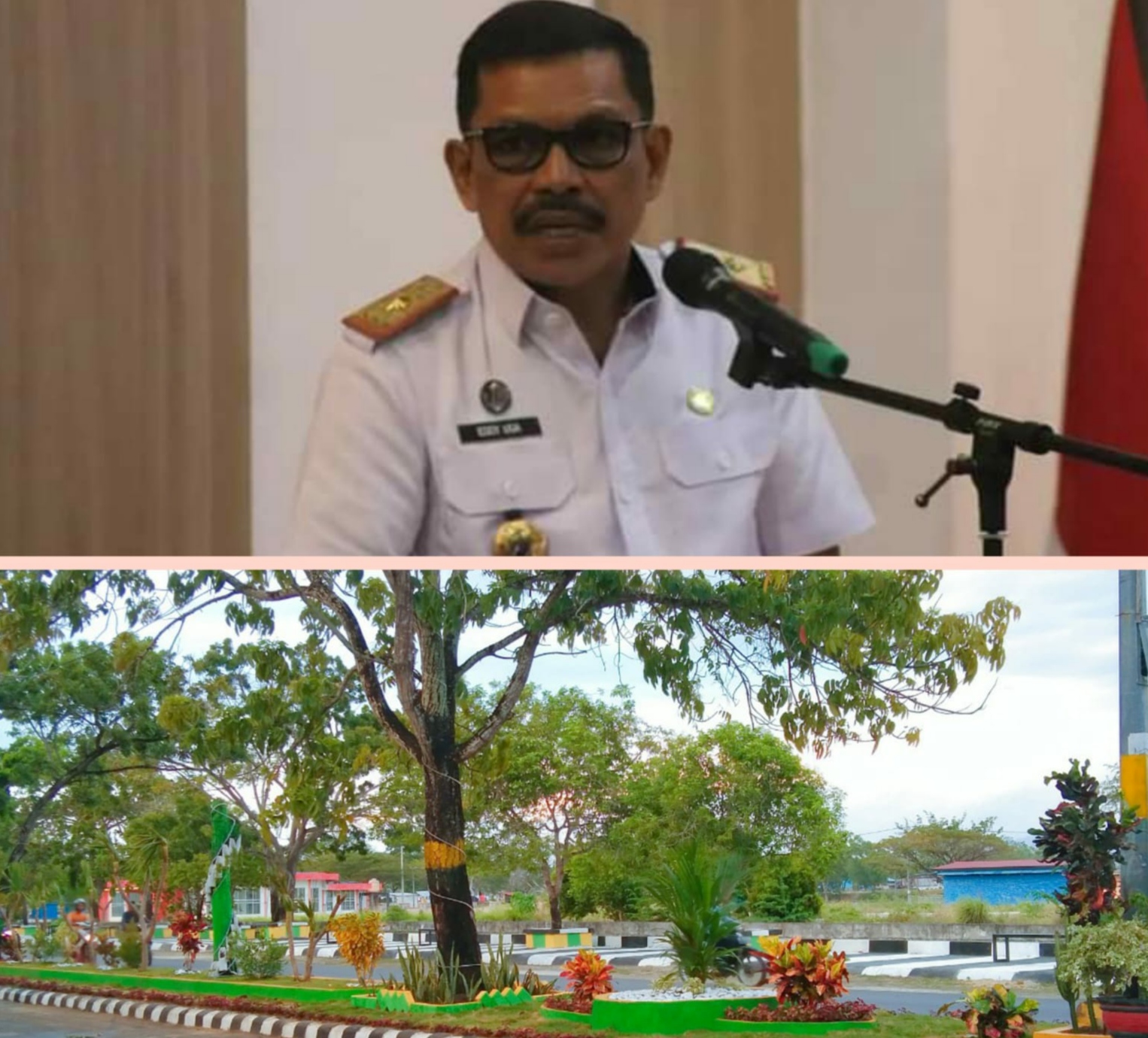 Taman Kota Raha Dirusaki dan Tanaman Dicuri, Pemkab Muna Akan Tempatkan ...