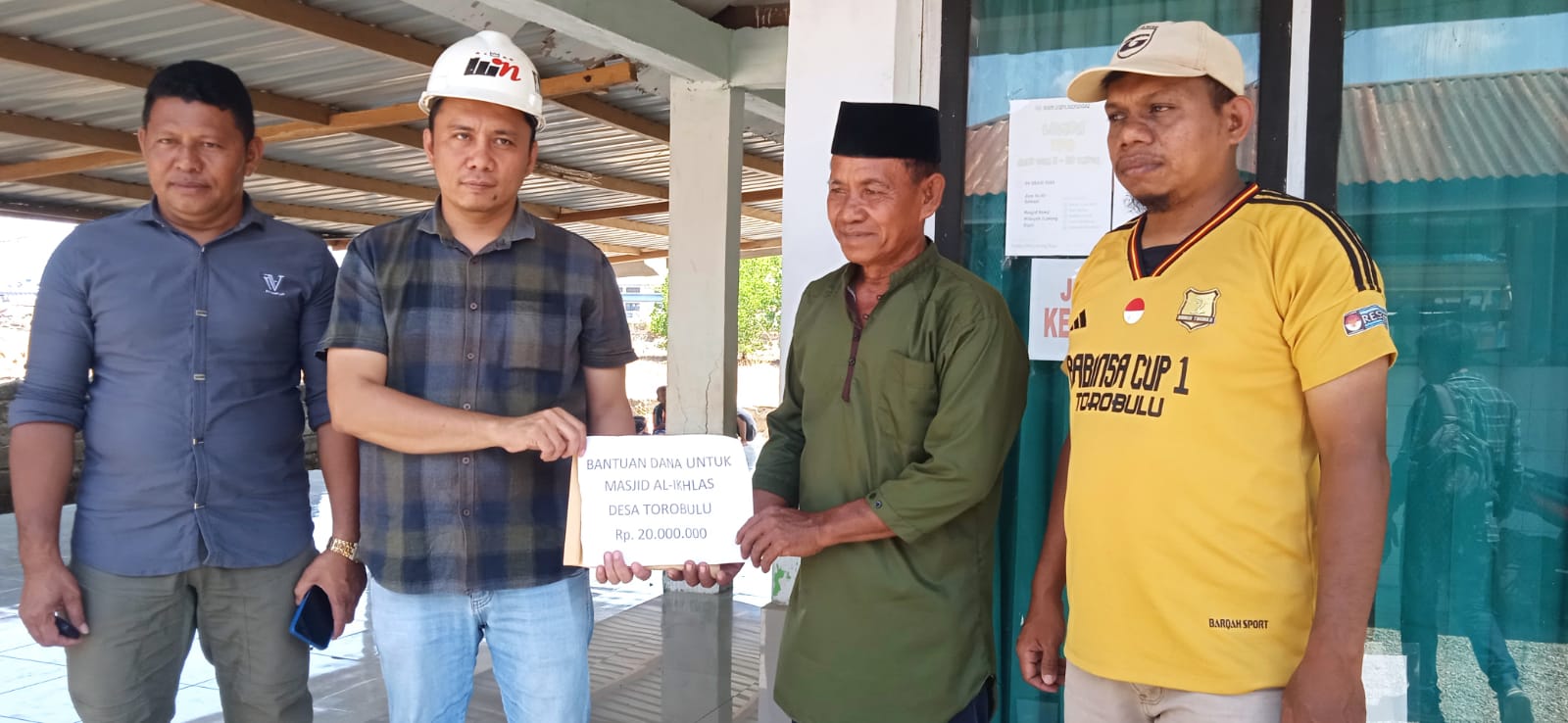 PT WIN Salurkan Bantuan untuk Pembangunan Sejumlah Infrstruktur di ...